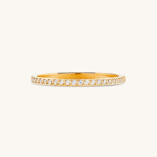 Crystal Eternity Ring | Women's Jewellery by Indigo Lune