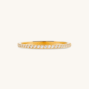 Crystal Eternity Ring | Women's Jewellery by Indigo Lune